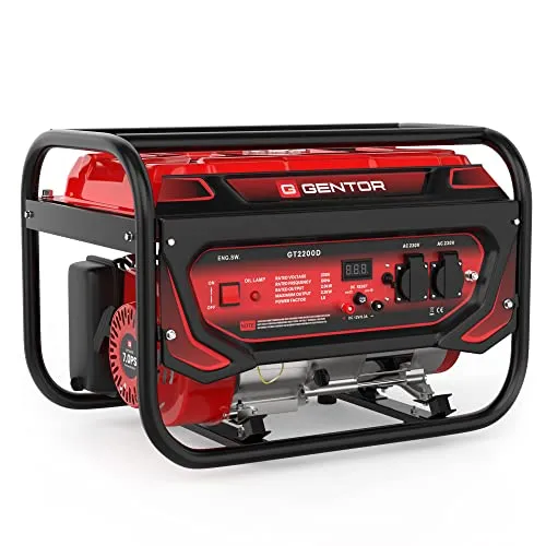 ᐈ GENTOR GT2200D 2200W Generador Eléctrico: Análisis y Opiniones